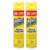 Endust Multi-Surface Dusting and Cleaning Spray, Lemon Zest, 2 Count ...