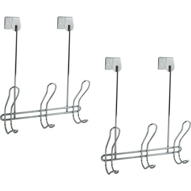 Mainstays Classico Over-The-Door Coat Rack with 6 Hooks, Bronze, Metal ...