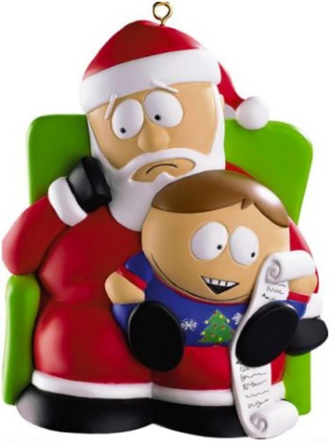 Carlton Cards Heirloom South Park Cartman and Santa Claus Christmas ...