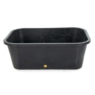 Little Giant 15 Gal Molded Poly Plastic Oval Stock Water Tank Trough ...