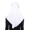 White Scarf for Women Muslim Women Inner Hijab Headscarf Cap Full Cover ...