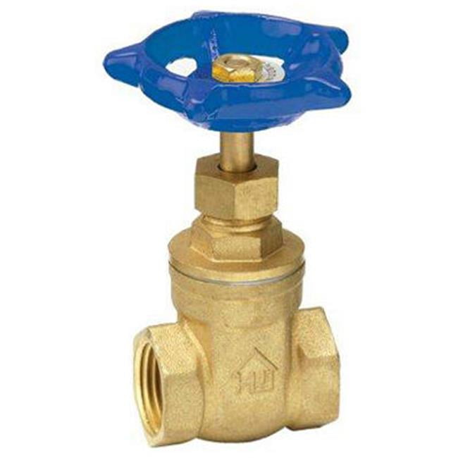 170-2-1-1 1 in. Brass Threaded Gate Valve - Walmart.com - Walmart.com