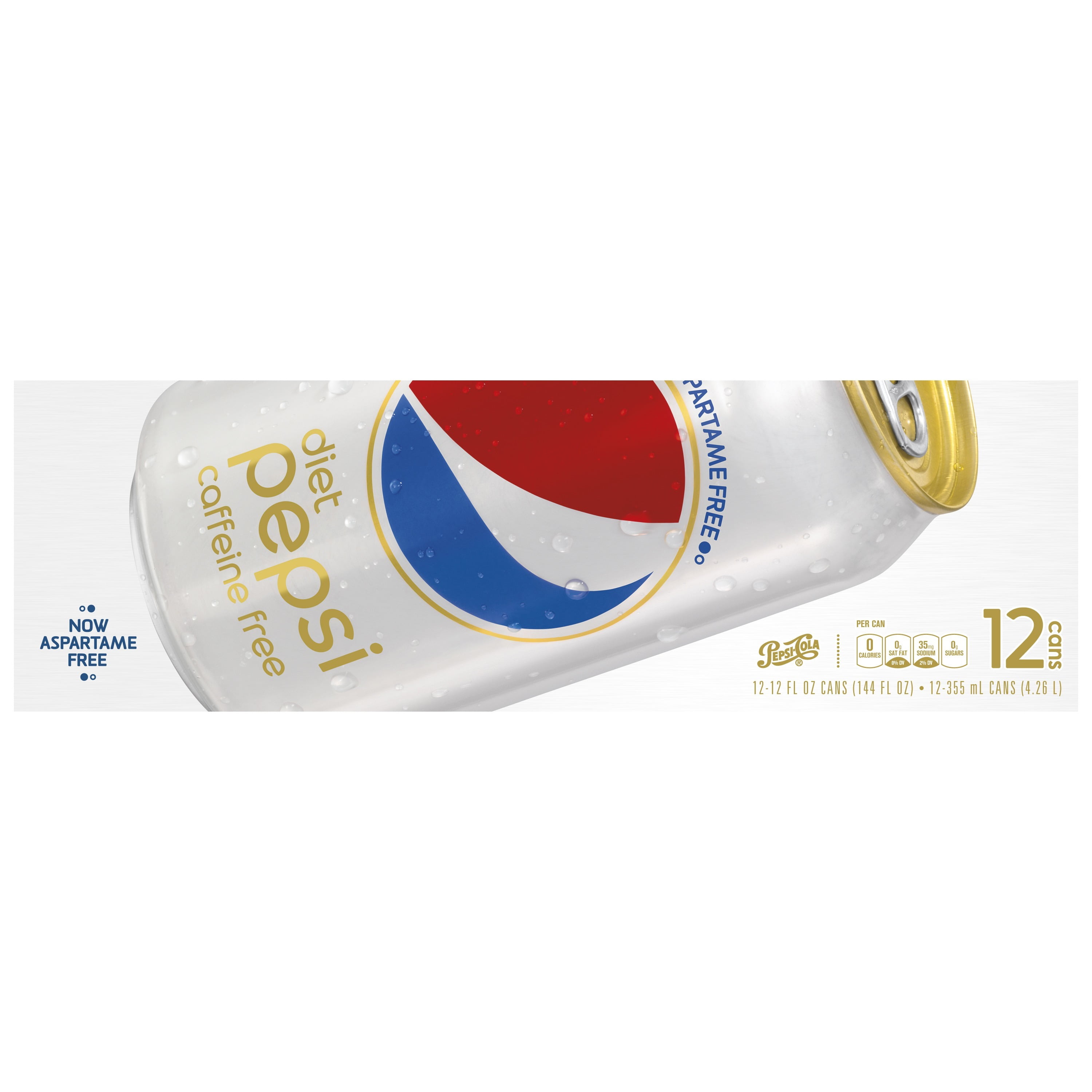 Diet Pepsi Bottle Caffeine Free