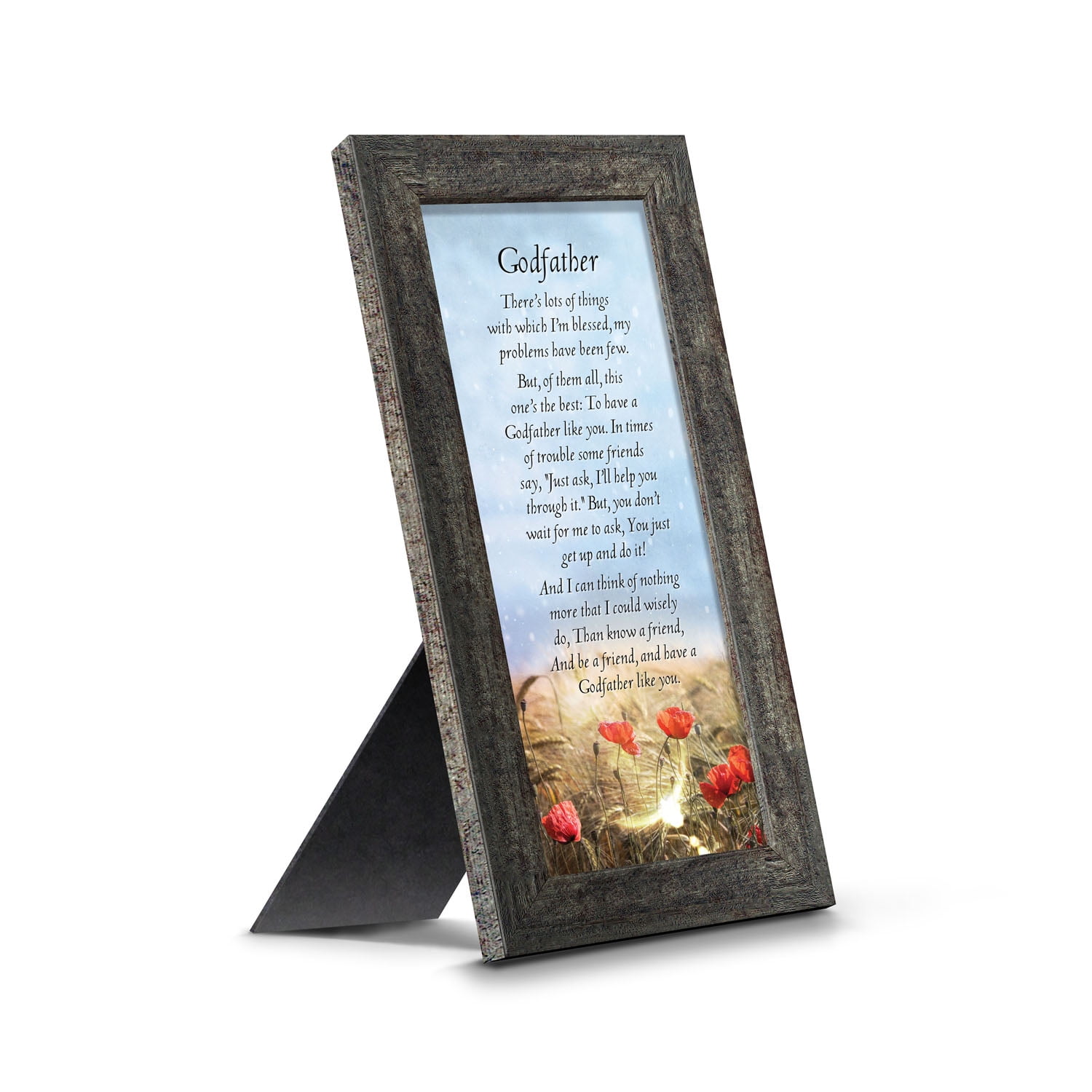 Godfather, God Father Gift Picture Frame, 7332BW - Walmart.com