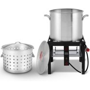Fryin' Saucer Outdoor Portable Propane Deep Fryer, Gas Outside Cooker ...