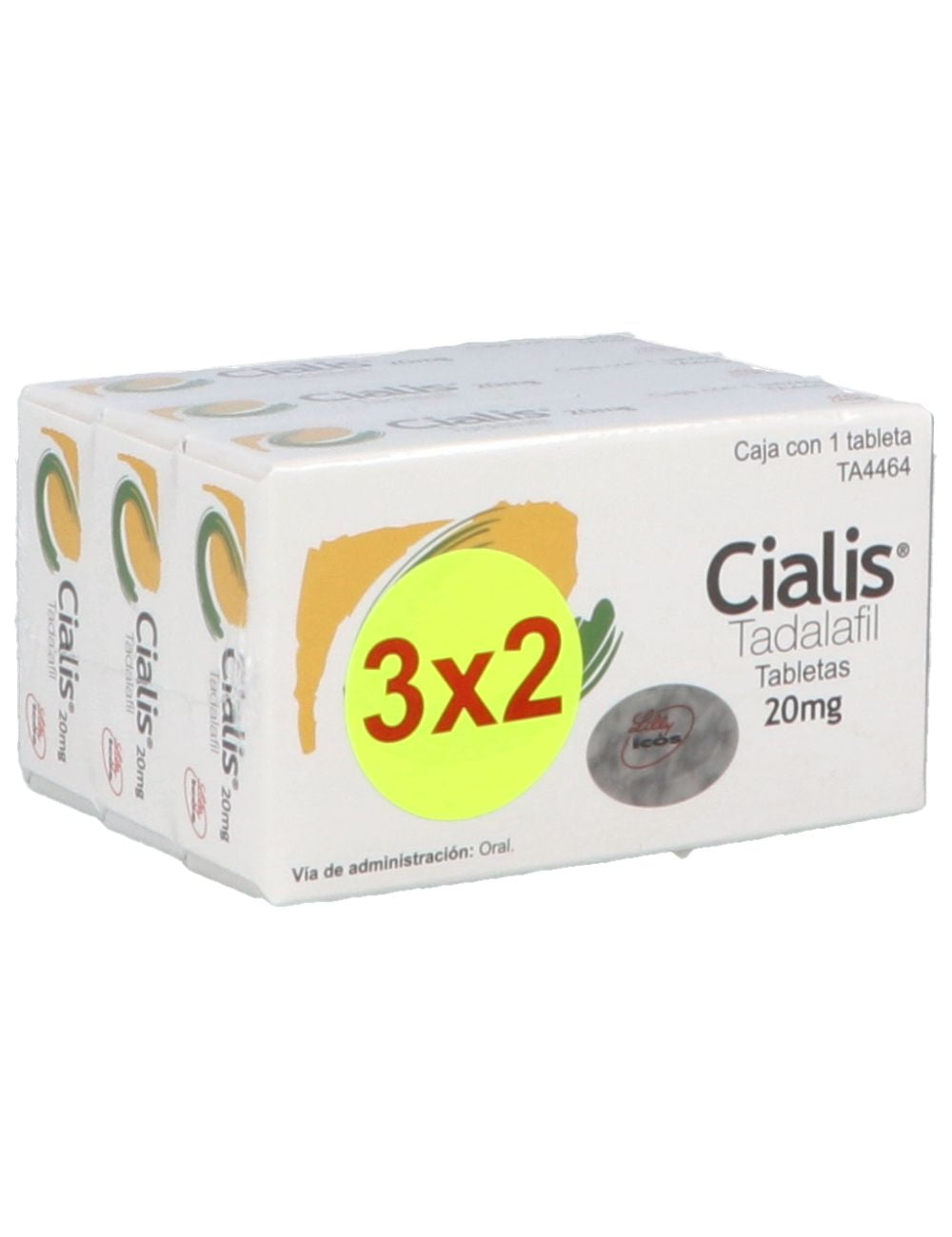 Cialis 20 mg 1 Tableta 3 pack Cialis LOCION | Walmart en línea