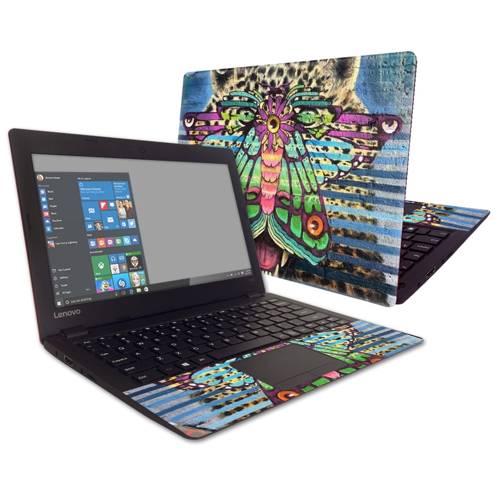 Skin Decal Wrap Compatible With Lenovo IdeaPad 100s 11.6" Jaguar Moth ...