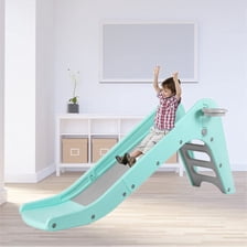 Kid Slide for Toddlers, 8 in 1 Toddler Slide, Age 1-3 with Basketball ...