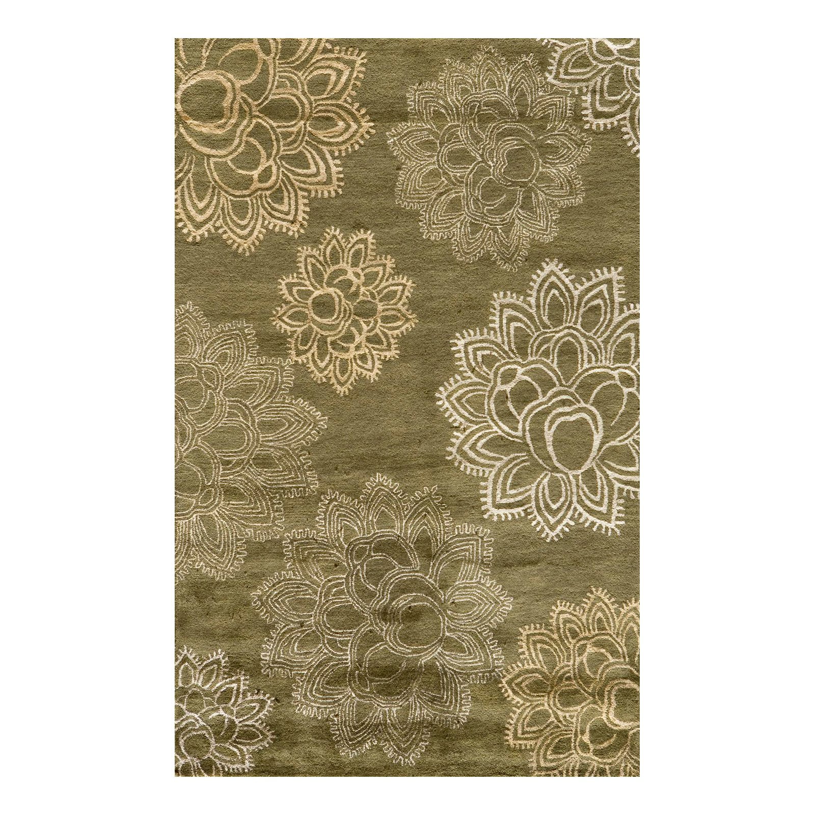 Momeni Zen ZEN-4 Area Rug - Olive - Walmart.com