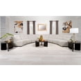 Charlotte 8-piece Upholstered Modular Sectional Sofa Ivory - Walmart.com