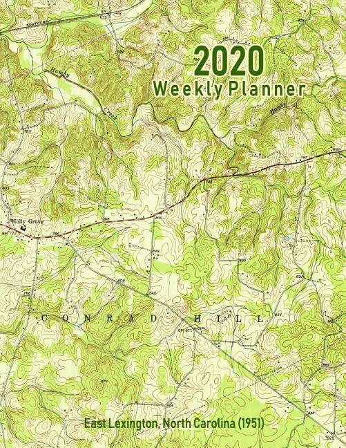2020 Weekly Planner: East Lexington, North Carolina (1951): Vintage ...