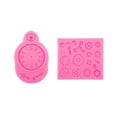 CIYISON Clocks Gear Silicone Mold Chocolate Candy Mold for Diy Dessert ...