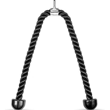 Tricep Rope Cable Attachment Handles, Greater Range of Motion, Tricep ...
