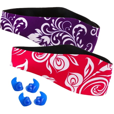 Lightening Swimming Headband Ear Cover Band for Kids, Toddlers, Babies ...