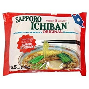 NineChef Bundle - Japanese Instant Noodle Original Flavor (Sapporo Ichiban) [50 units] by Sanyo ...