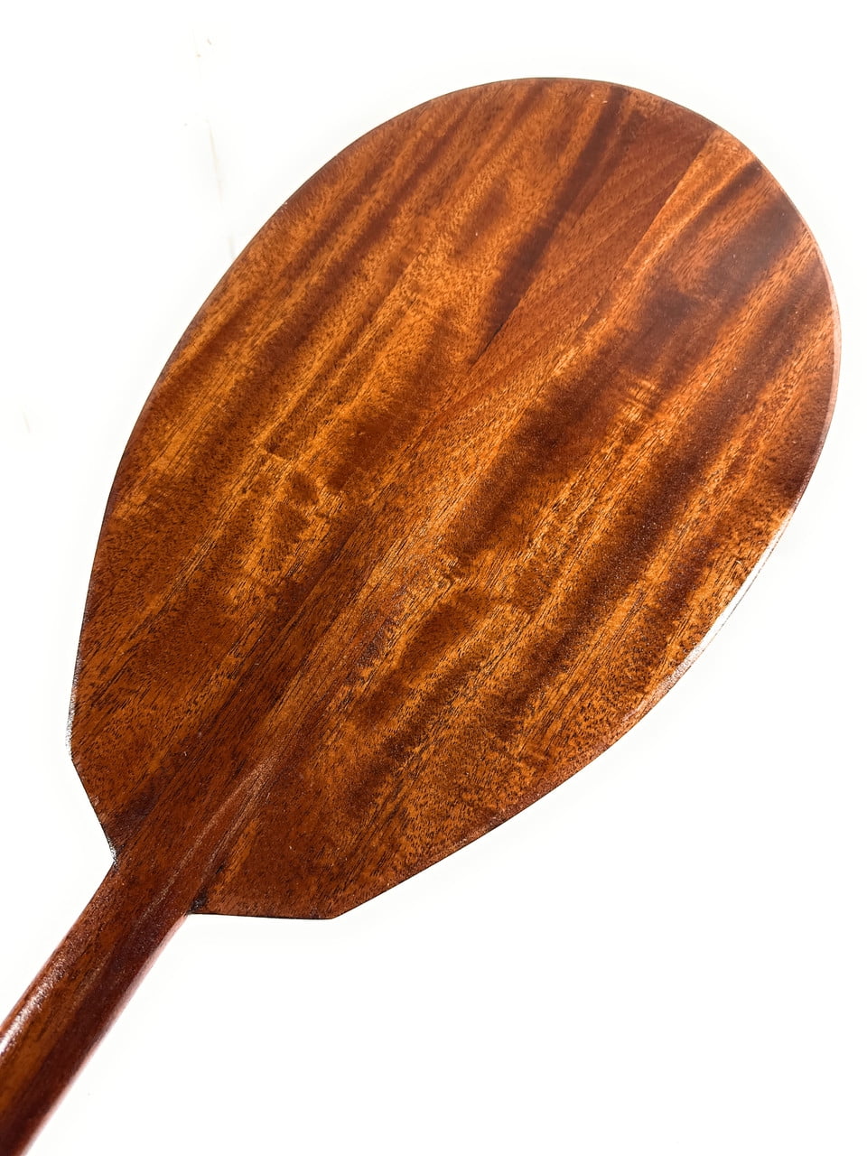 Light Blonde Curls Koa Paddle Outrigger Canoe 60" Steersman Traditional ...