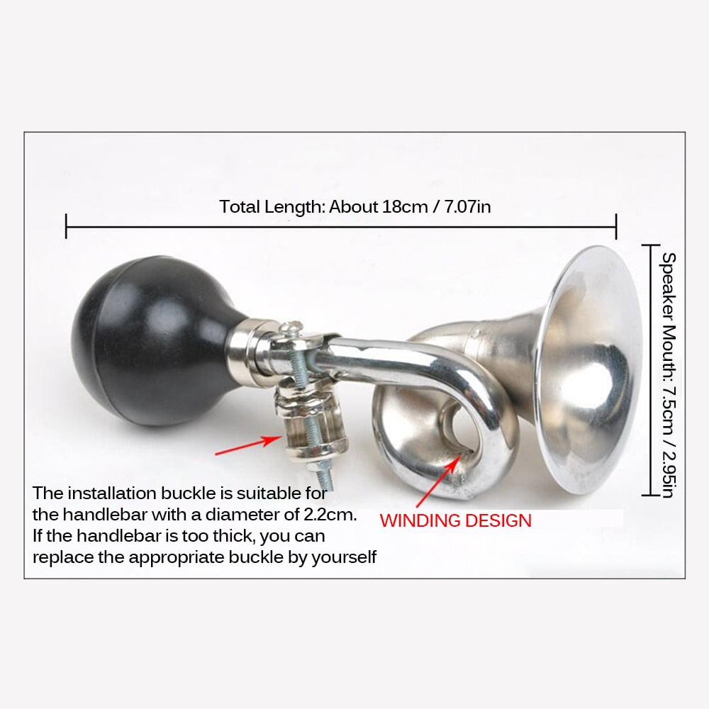 Onever Snail Air Horn Bike Trumpet Bicycle Horn Air Horn Speaker Kit | Walmart Canada