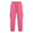 Athletic Pants For Women Solid Color Elastic Sports Fashionable Elastic ...