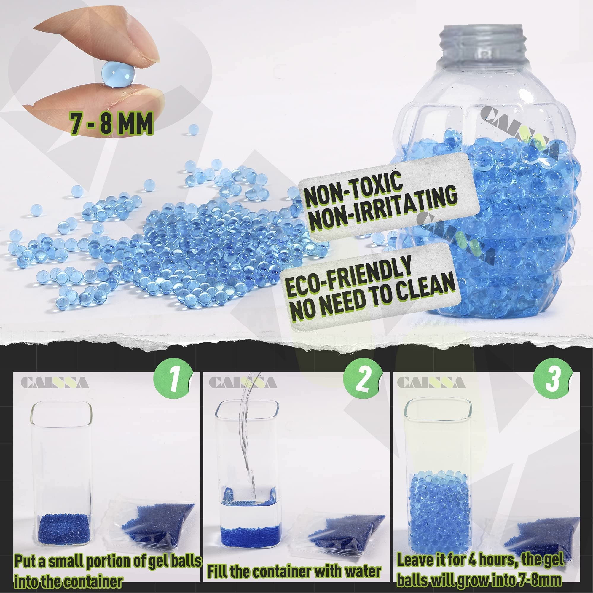 Buy Splatter Ball Gun Gel Gun,Electric Gel Ball Blaster Gun Automatic ...