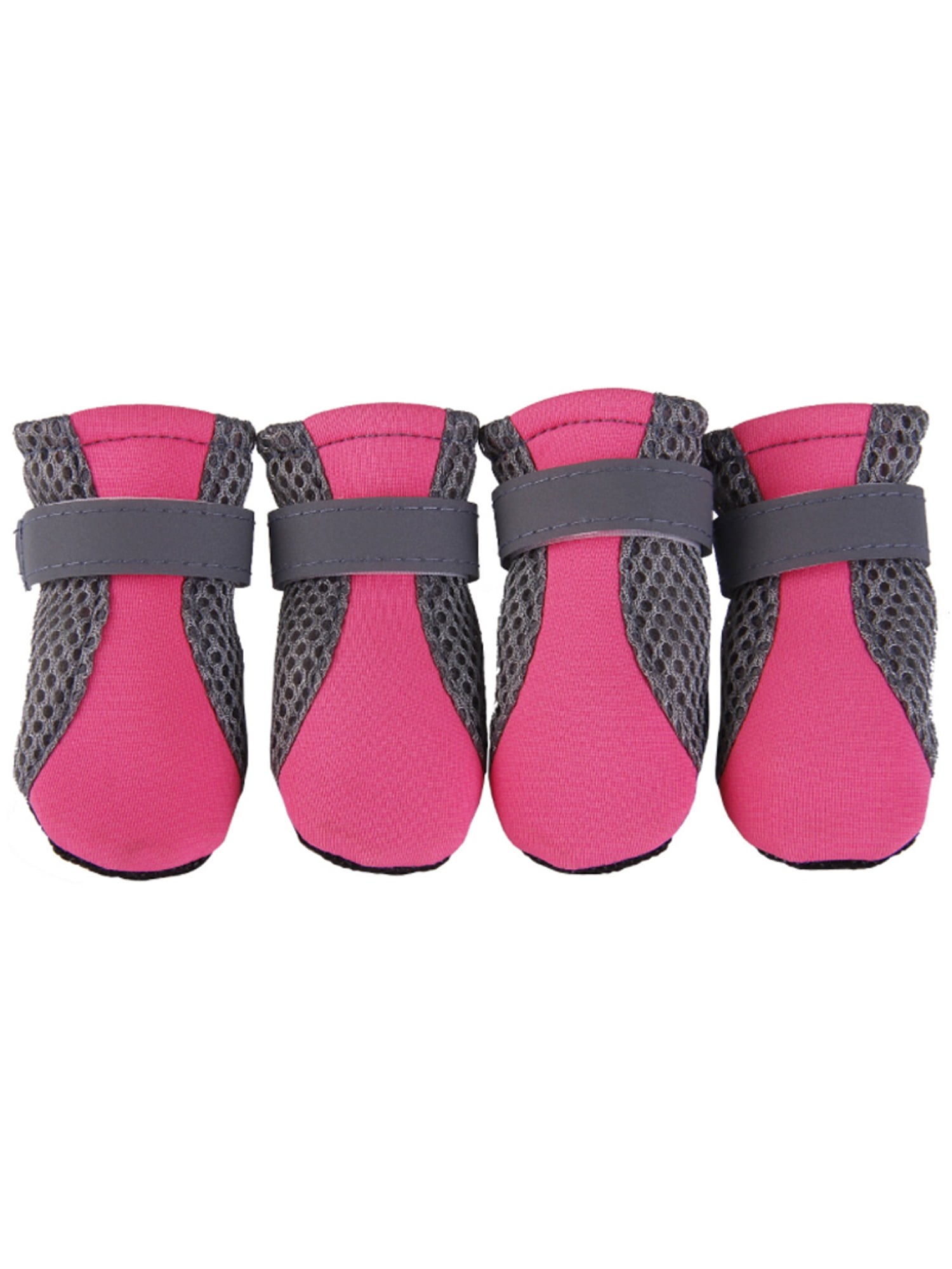 Pets Dogs 4Pcs Anti Slip Breathable Puppy Footwear Protective Booties ...