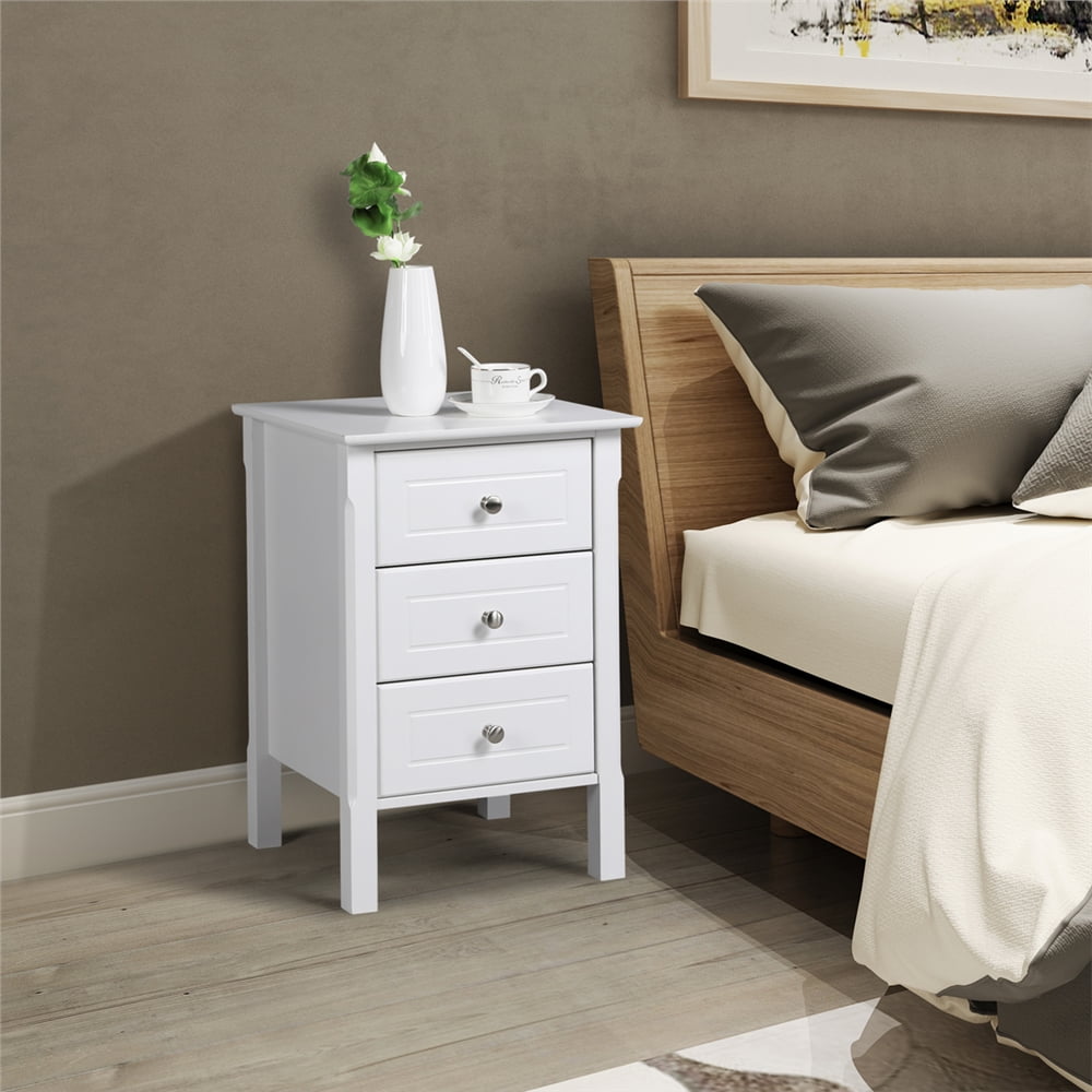 Click here for Yaheetech Modern 3-Drawer Nightstand For Bedroom... prices