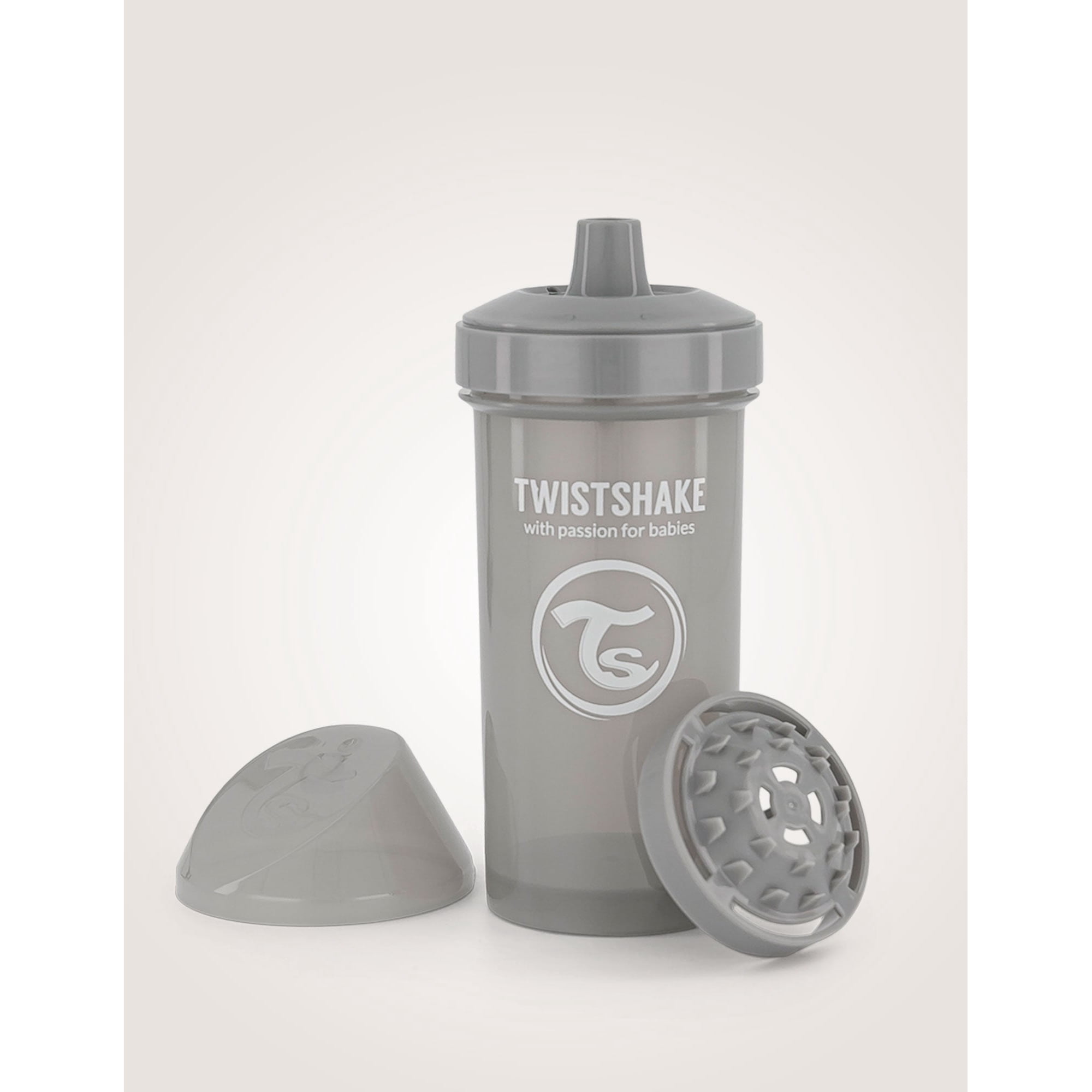 Click here for Twistshake Kid Cup 360ml Spill-Proof Pastel Grey 1... prices