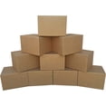 Cardboard Moving Boxes for Packing and Shipping, Medium Size, 18" x 14 ...