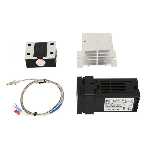 PID Thermostat Regulator, K Type Thermocouple 100-240V High Precise ...