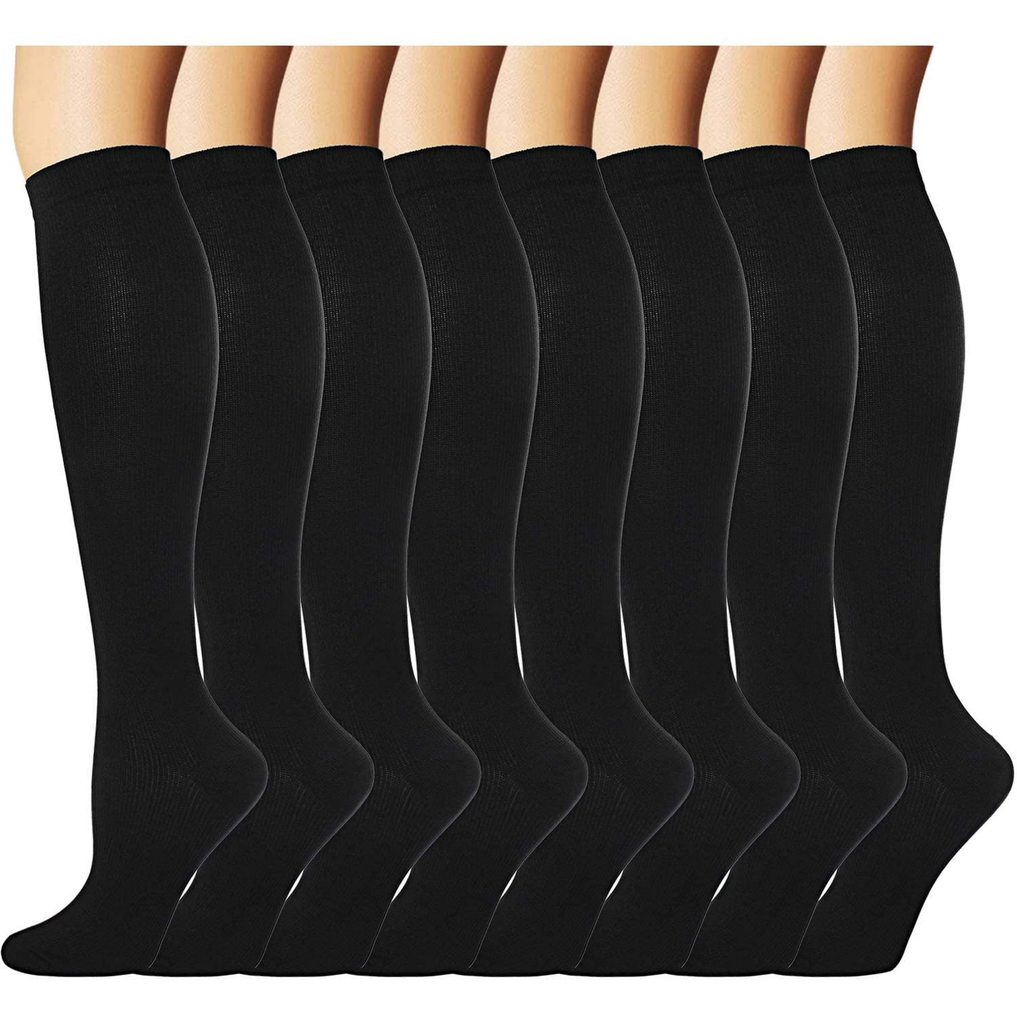 Click here for Yeashow 8 Pairs Compression Socks Men Women 20-30... prices