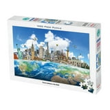 Famous Landmarks of the World 1,000 Piece Puzzle - Walmart.com