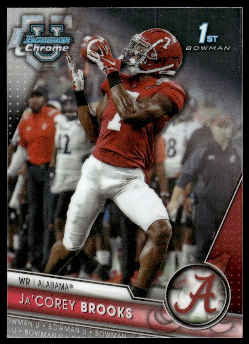 2023 Bowman University Chrome Ja'Corey Brooks #4 1st Bowman - Walmart.com