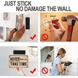 ProHT Hook and Loop Strips with Adhesive 2x6 Inch 10 Pairs Industrial ...