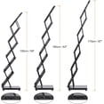 Foldable Magazine Display Racks Floor Standing 5 Layers Brochure Stand ...