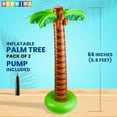 Bedwina Inflatable Palm Tree Pool Floats, Summer Beach Party and ...
