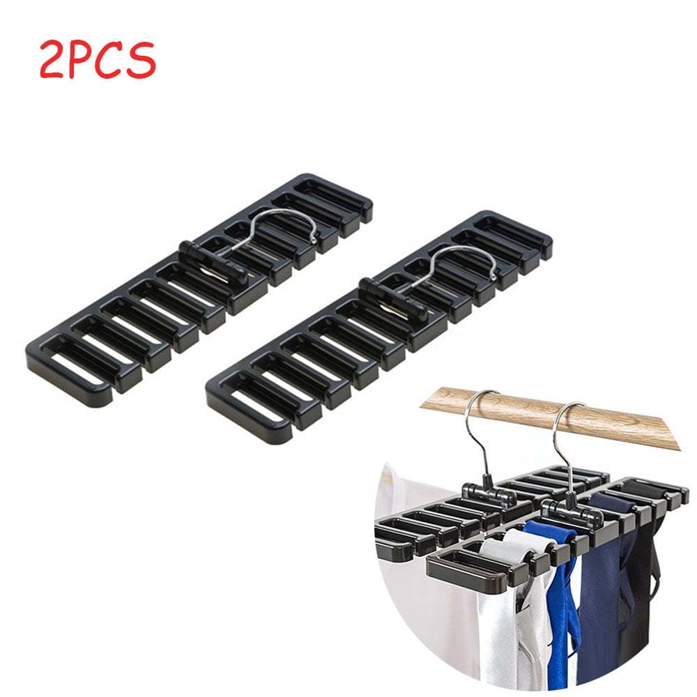 Dsseng 2Pcs Belt Rack, Belt Holder for Men and Women, Tie Organizer ...