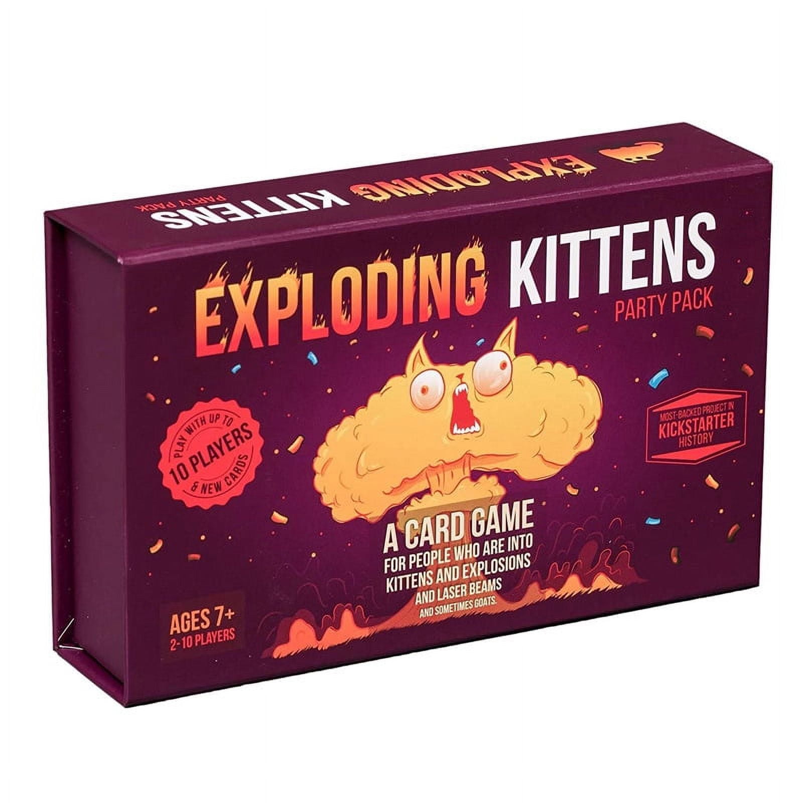 Juego de fiesta Exploding Kittens Edición original completo y kartong | Bodega Aurrera en línea