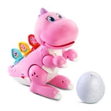 V-Tech Interactive Mix and Match-a-Saurus Dinosaur Toy with Tiles, Pink ...