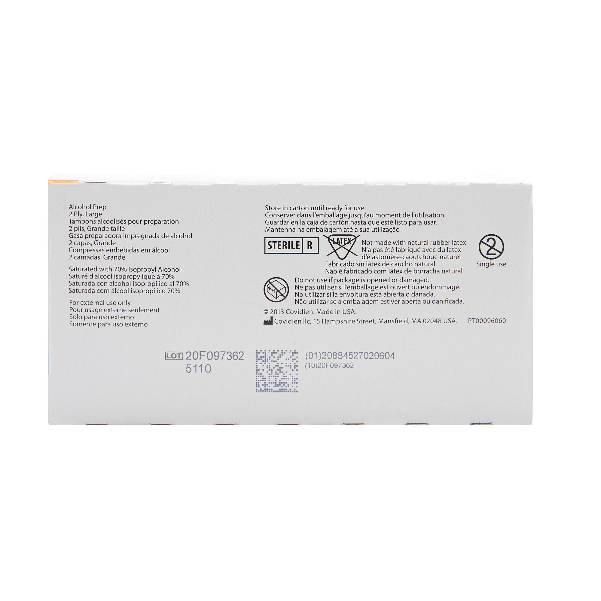 Kendall Alcohol Wipes