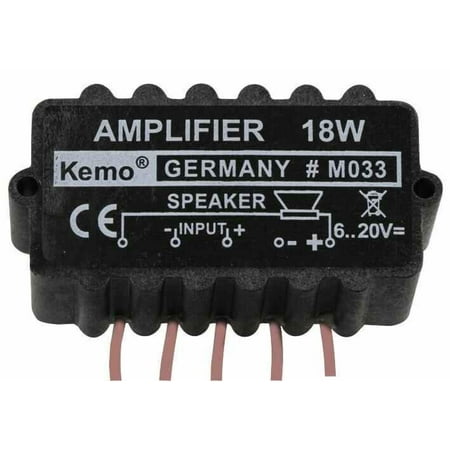 KEMO ELECTRONIC - Universal 18W Amplifier Module | Walmart Canada