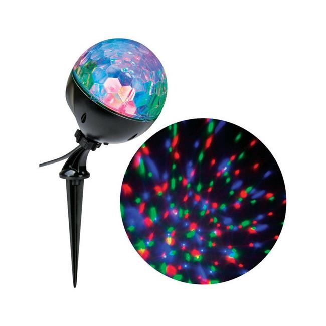 Gemmy 9439381 LED Confetti Light Show Projector Multicolored- pack of ...