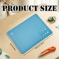 1pc 0.05" Double-Sided Self-Healing PVC Cutting Mat with Grid, Portable ...