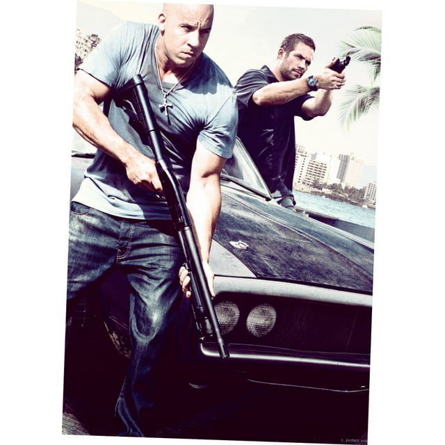 Fast Five Poster Metal Sign Art Print 8x12 Unframed, Age: Adults Best ...