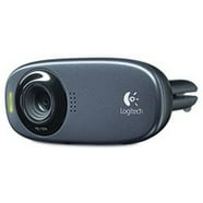Logitech C270 Webcam - Black - USB 2.0 - 3 Megapixel Interpolated ...
