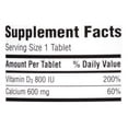 Caltrate Calcium with Vitamin D3 Tablets, 600 mg Calcium, 20 mcg D3 ...