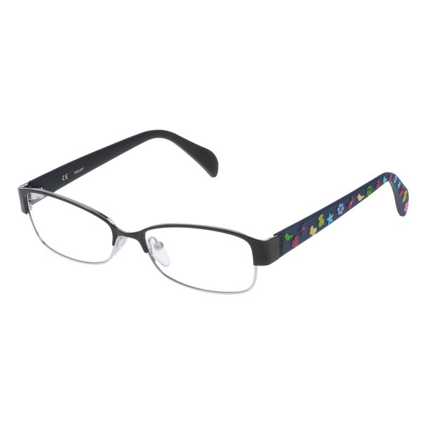EYEGLASSES FRAME TOUS BLACK WOMEN VTO321V530583 - Walmart.com