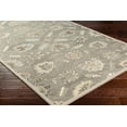 Mark&Day Area Rugs, 8x8 Kinistino Traditional Charcoal Square Area Rug ...