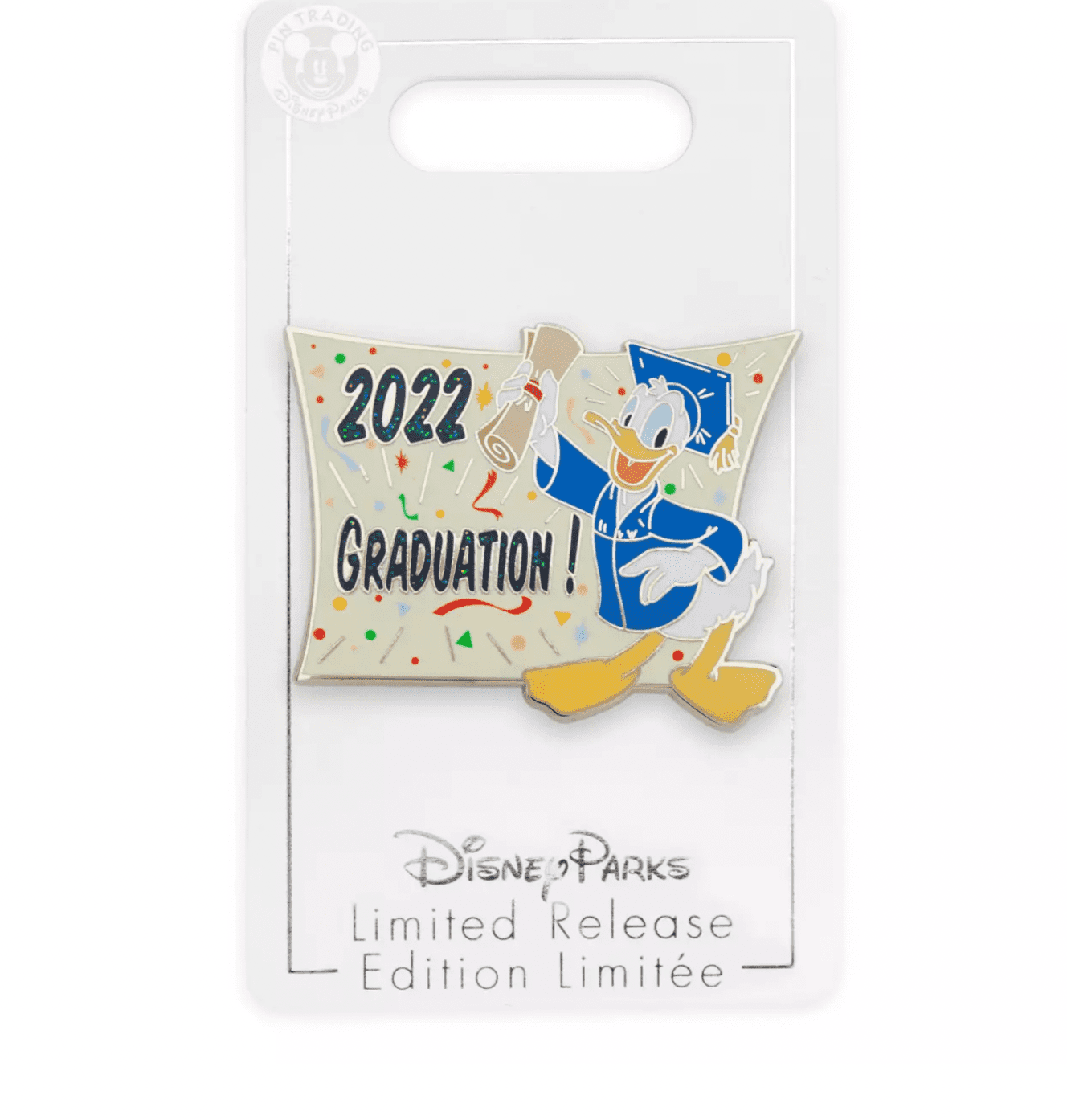 Disney Parks Graduation Day 2022 Donald Duck Pin Limited Release New ...