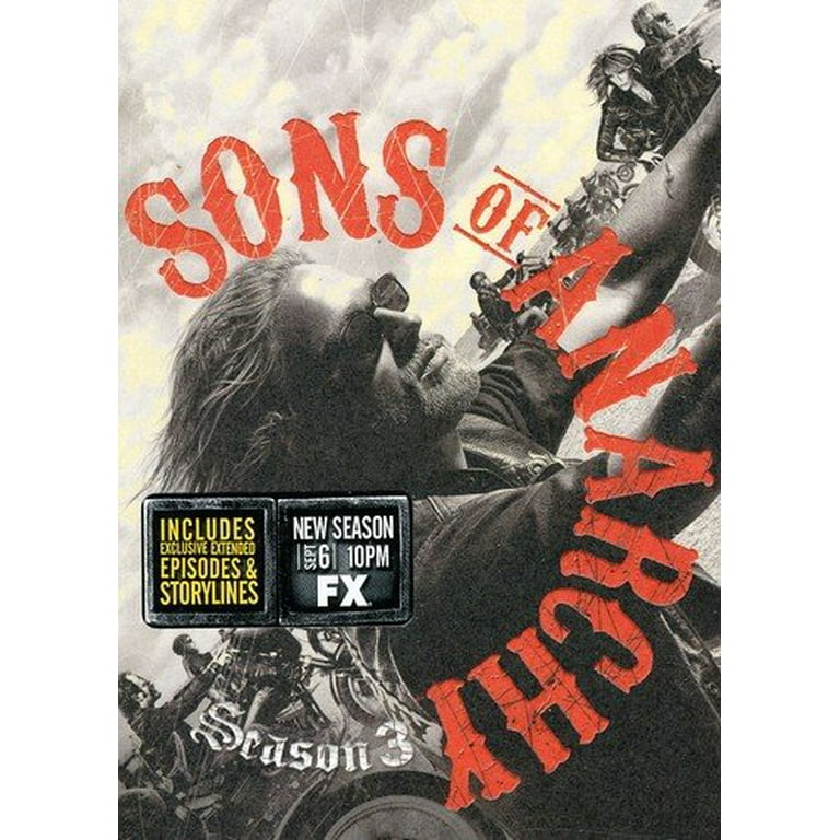 Affiche De La Saison 3 De Sons Of Anarchy Sons Of Anarchy Staffel 5