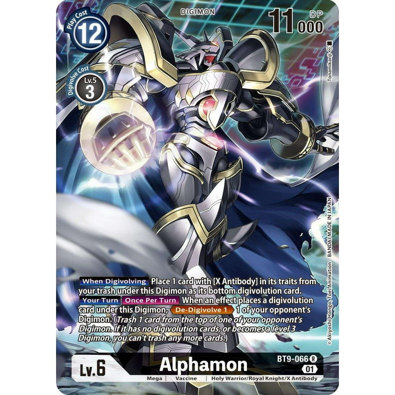 Digimon Royal Knights Alphamon