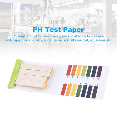 Newly Upgraded Version 1-14 PH Test Paper Alkaline Acid Indicator Meter ...